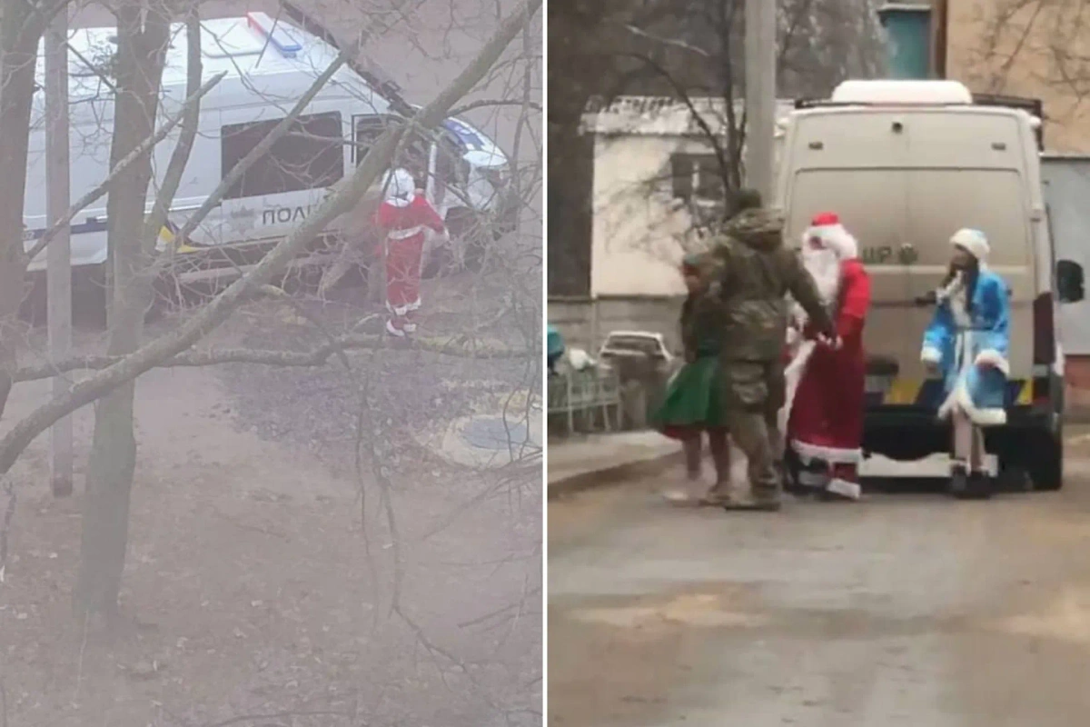 СМИ: В Харькове сотрудники ТЦК задержали Санта-Клауса