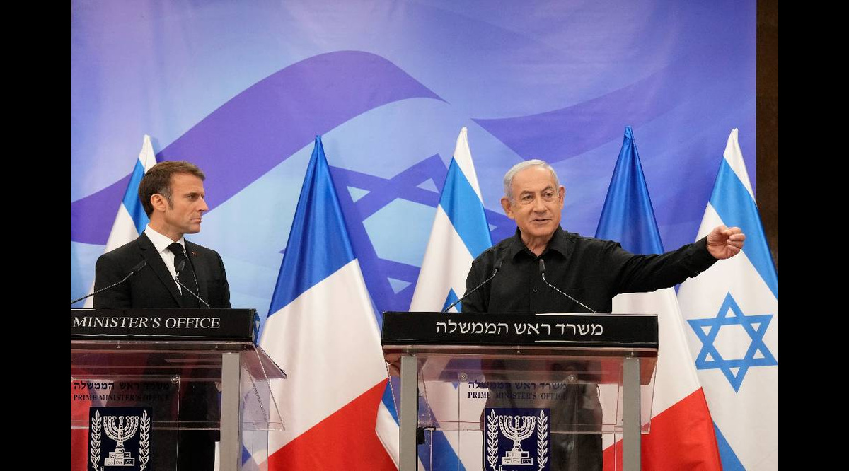 Макрон заявил что ударам Израиля по сектору Газа нет оправдания