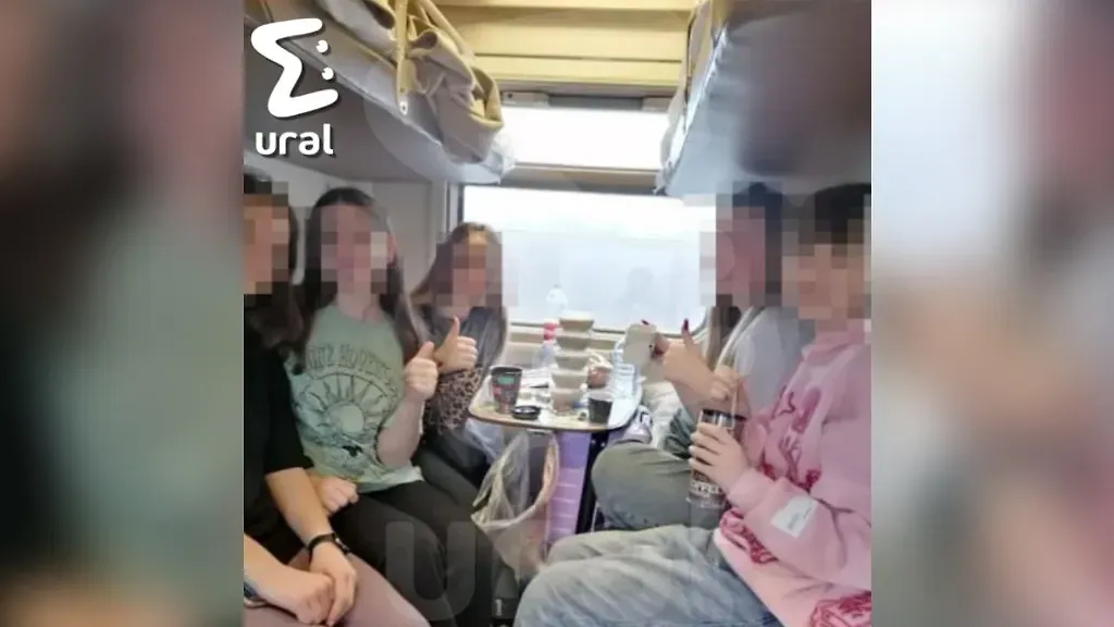 Mash: 34 ребёнка из поезда Тюмень – Адлер оказались больны ОРВИ, 55 ...